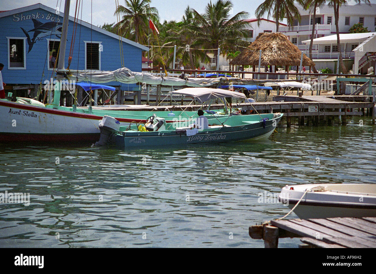 SAN PEDRO BELIZE CENTRAL AMERICA August The harbour of this fully ...