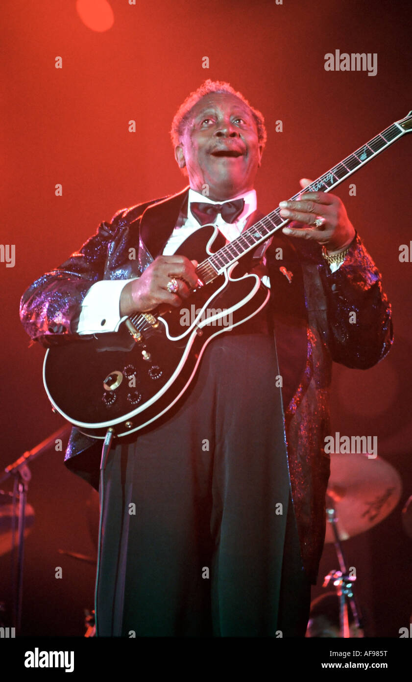 Blues Guitarist BB King North Sea Jazz Festival The Hague Netherlands ...