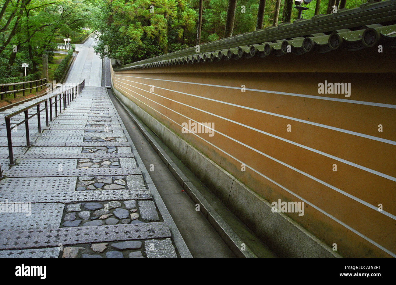 Steps, Rokuon-Ji Temple, Kyoto, Japan Stock Photo - Alamy