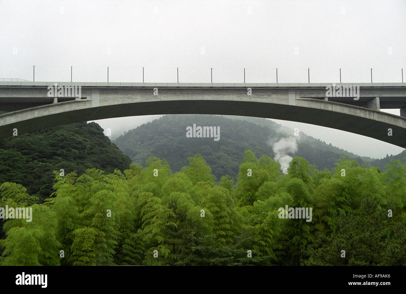 Bridge Beppu Japan Stock Photo - Alamy