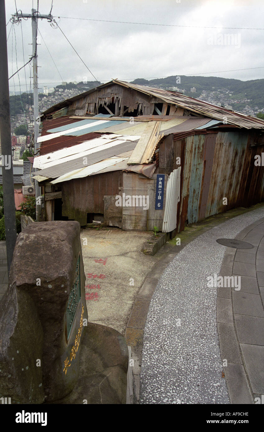 Shack Nagasaki Japan Stock Photo - Alamy