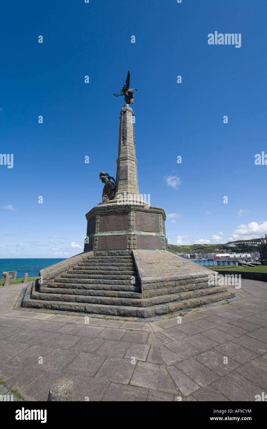 War memorial in the grounds of Aberystwyth Castle Stock Photo - Alamy