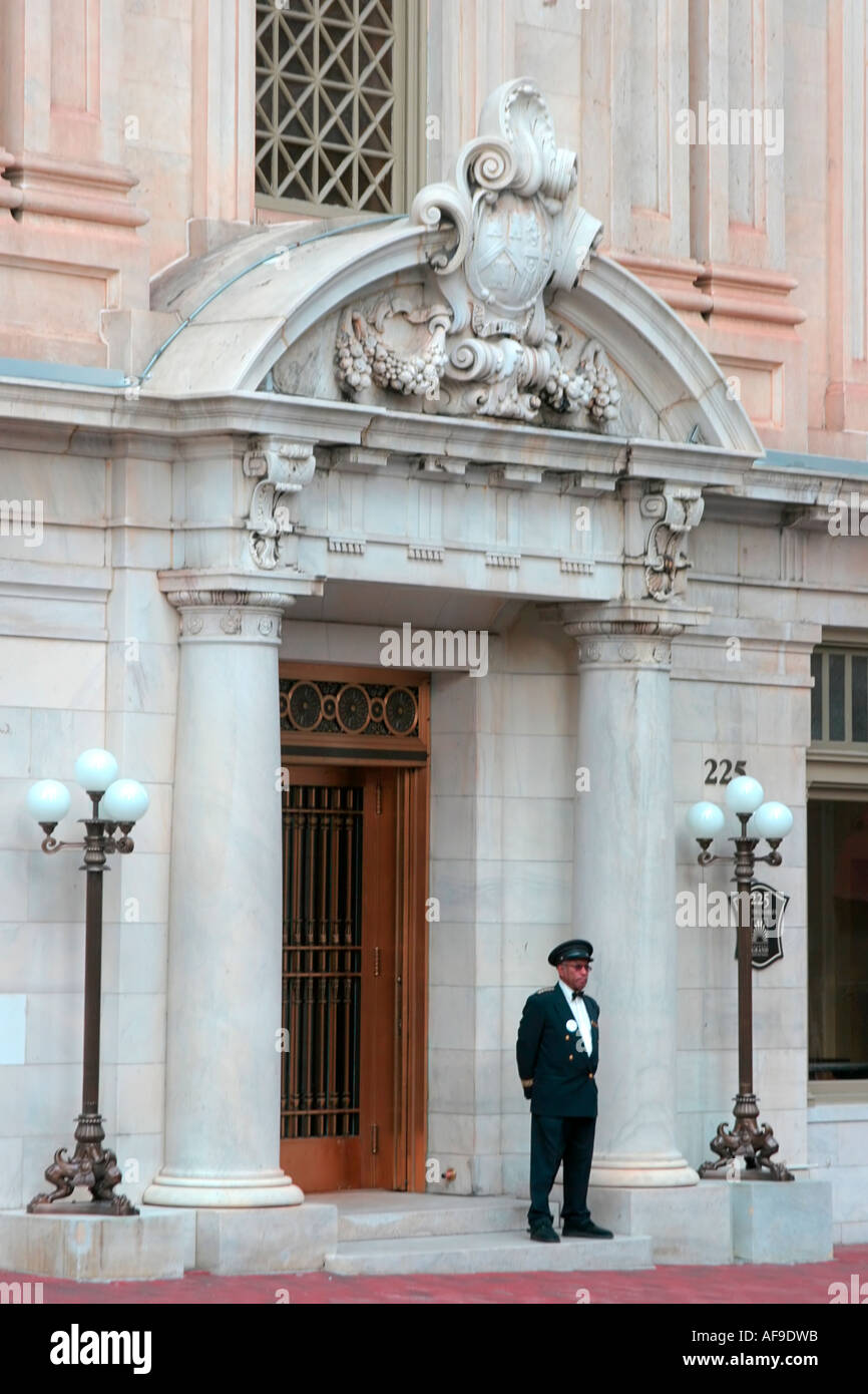 Black doorman hi-res stock photography and images - Alamy