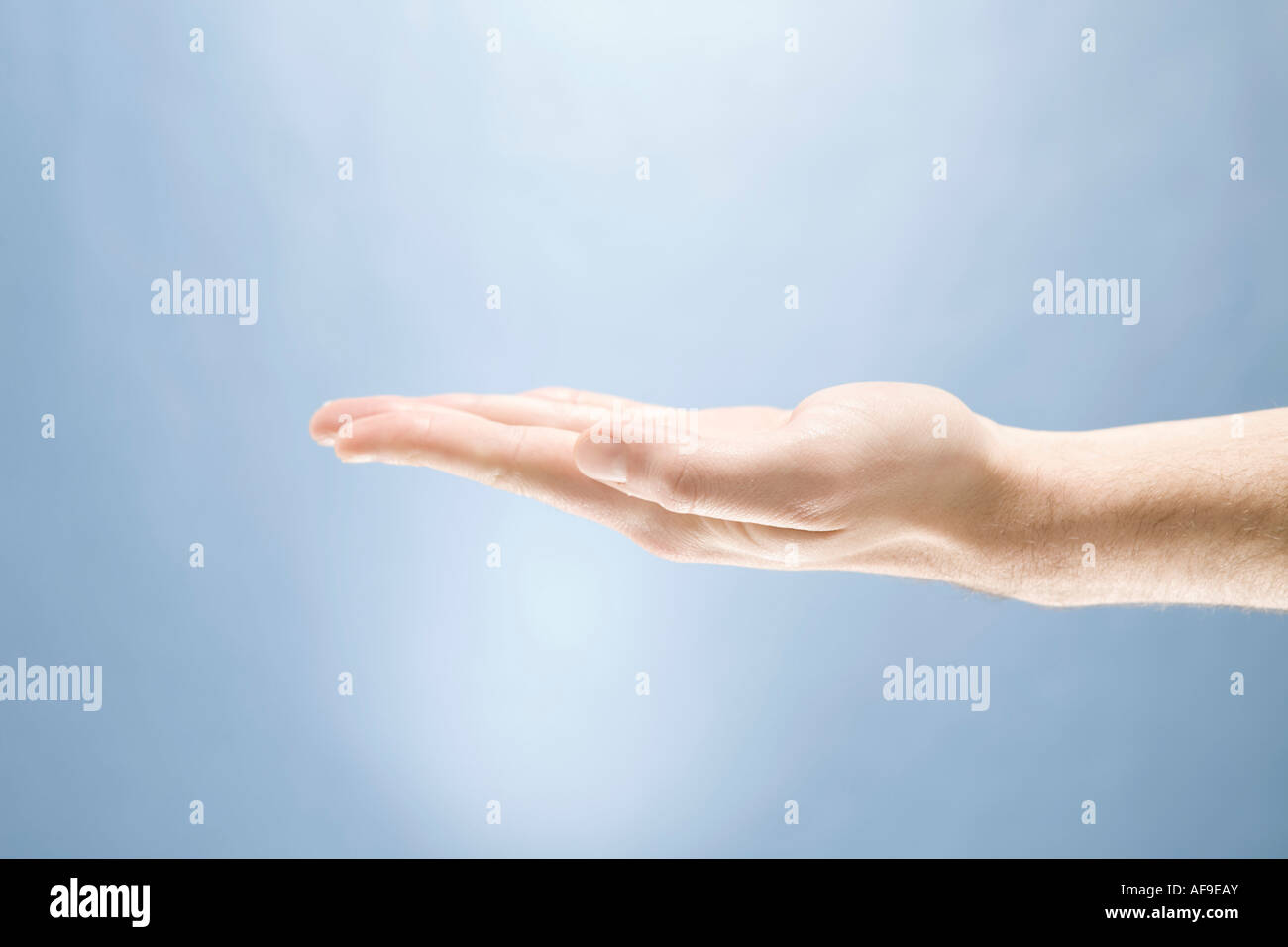 Open hand, close-up Stock Photo - Alamy