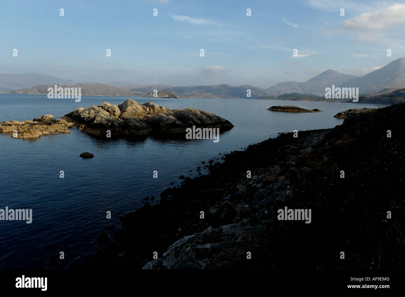 moidart ardnamurchan scotland Stock Photo - Alamy
