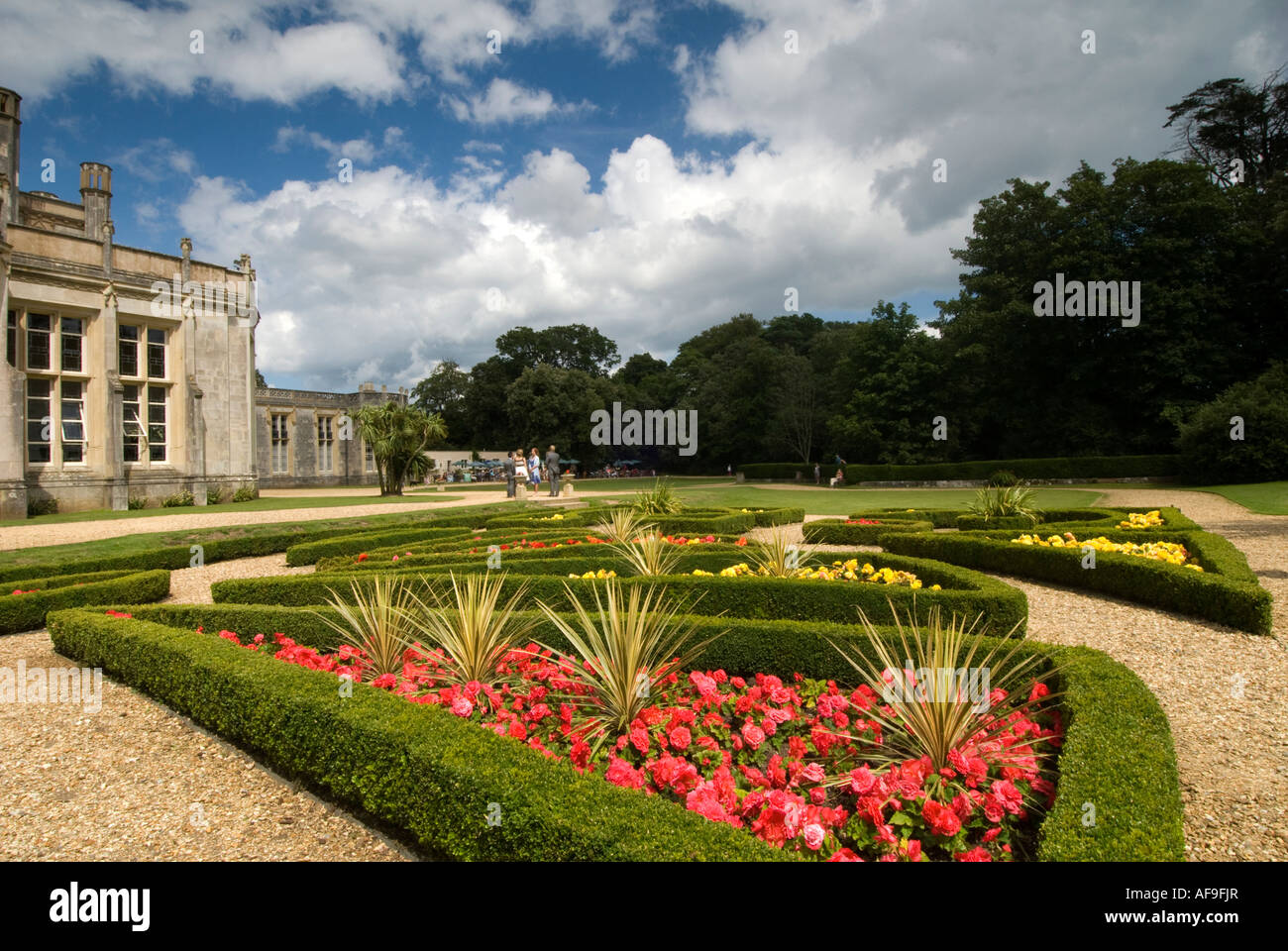 Highcliffe Castle and gardens, Dorset, UK Stock Photo - Alamy