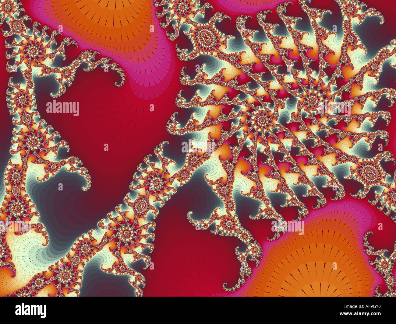 Intricate pattern of colored shapes hi-res stock photography and images ...