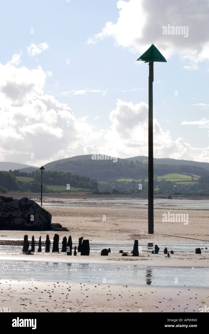Blue Anchor beach, Somerset, England, UK Stock Photo - Alamy