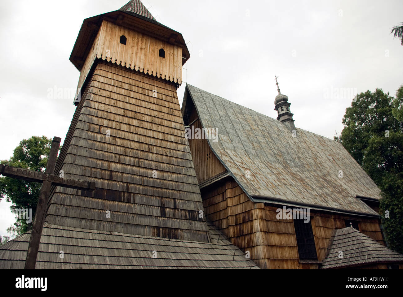 St. Michael's Archangel wooden church, built in the beginning of 16th ...