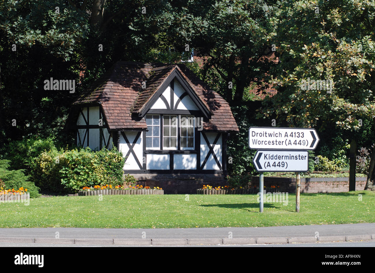 Former weighbridge building, Ombersley, Worcestershire, England, UK ...