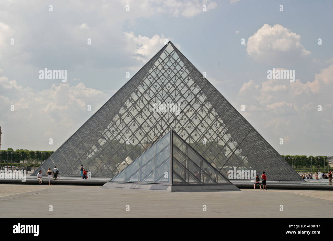 A Stock Photograph of the Louvre Museum s Pyramid Stock Photo - Alamy