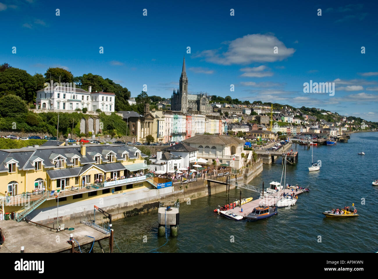 Cobh Cove harbour in the Republic of Ireland Stock Photo - Alamy