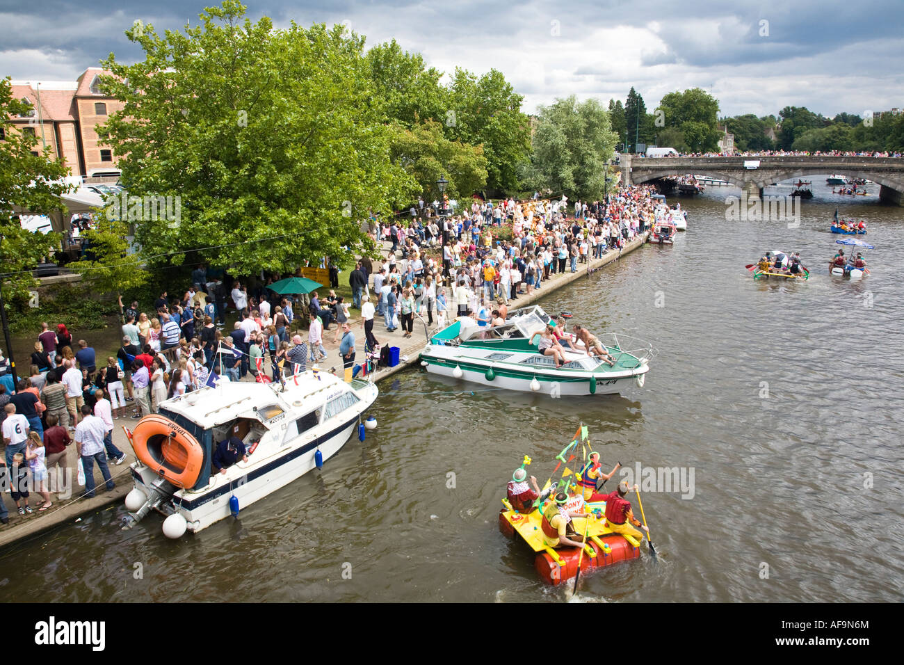 Maidstone River Festival on the River Medway in Kent, England, UK Stock ...