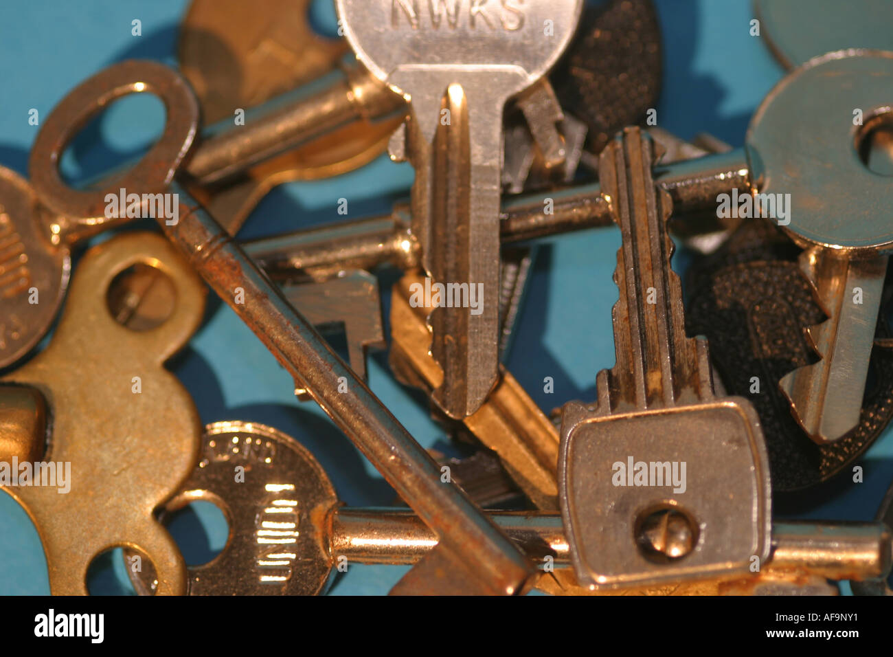 A Stock Photograph of a Pile of Keys Stock Photo - Alamy