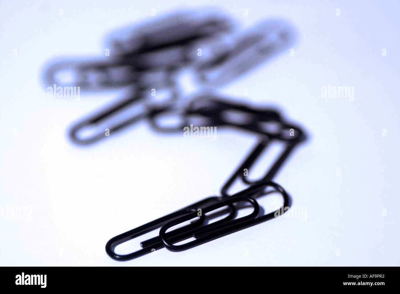 A Stock Photograph of a Pile of Paperclips Stock Photo - Alamy