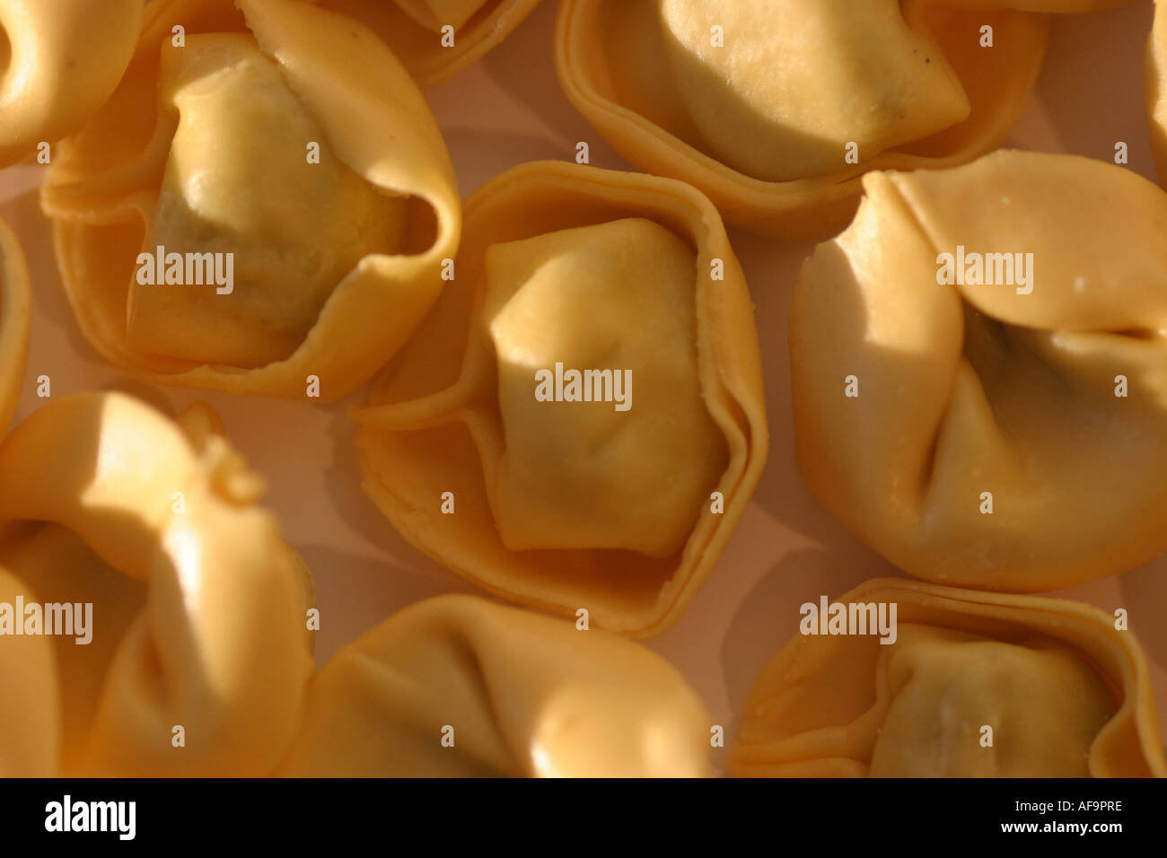 A Stock Photograph of Stuffed Pasta Stock Photo - Alamy