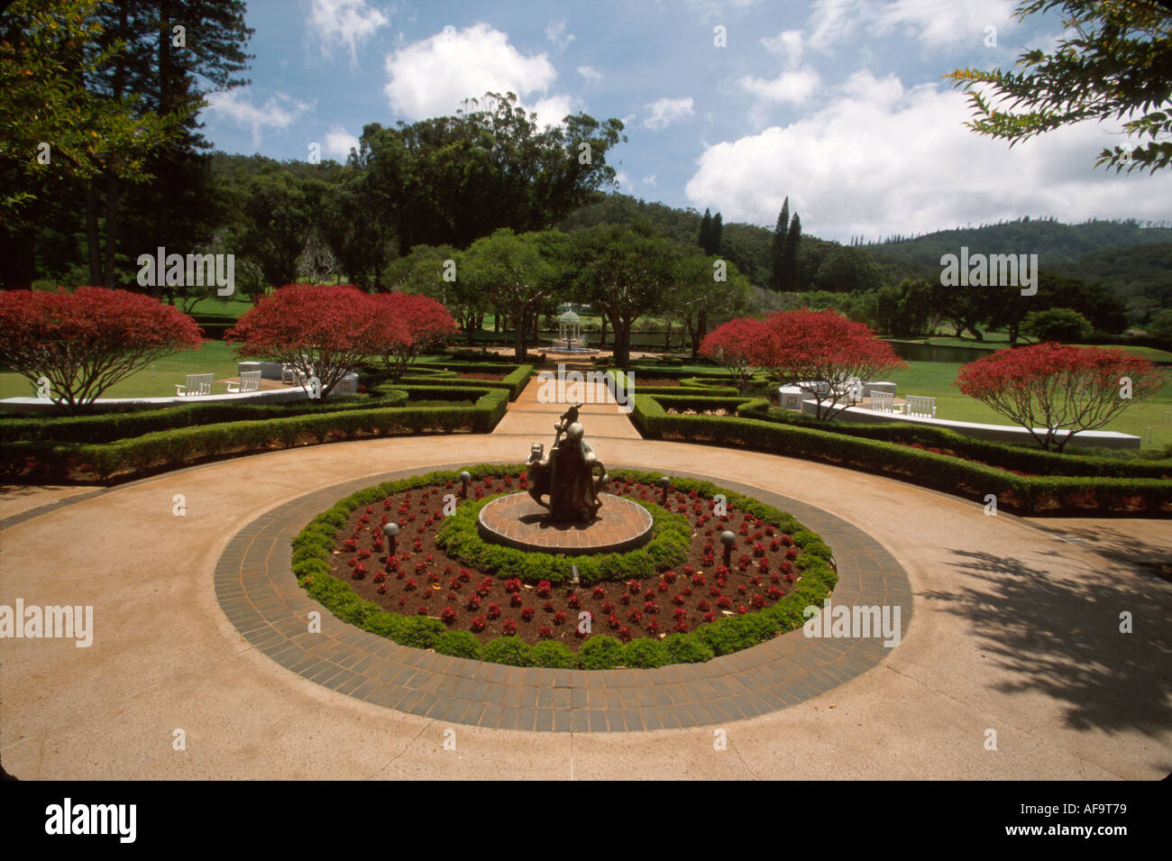 Hawaii,Hawaiian Islands,Lanai Lodge at Koele entrance five star luxury ...