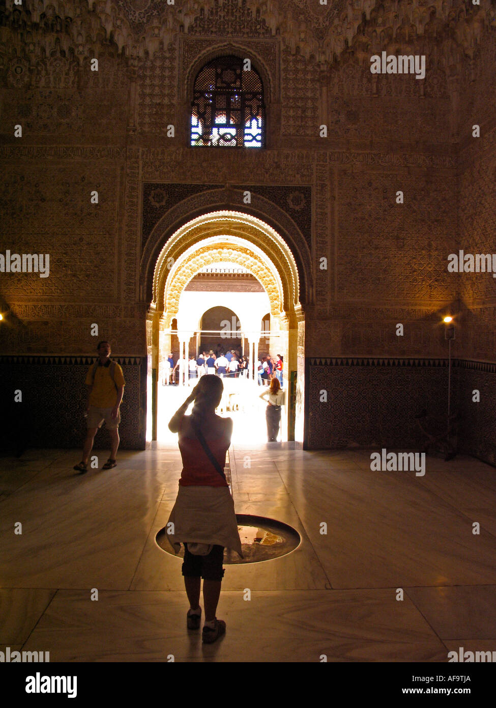 Sala de los Abencerrajes Alhambra Granada Andalucia Spain Stock Photo ...
