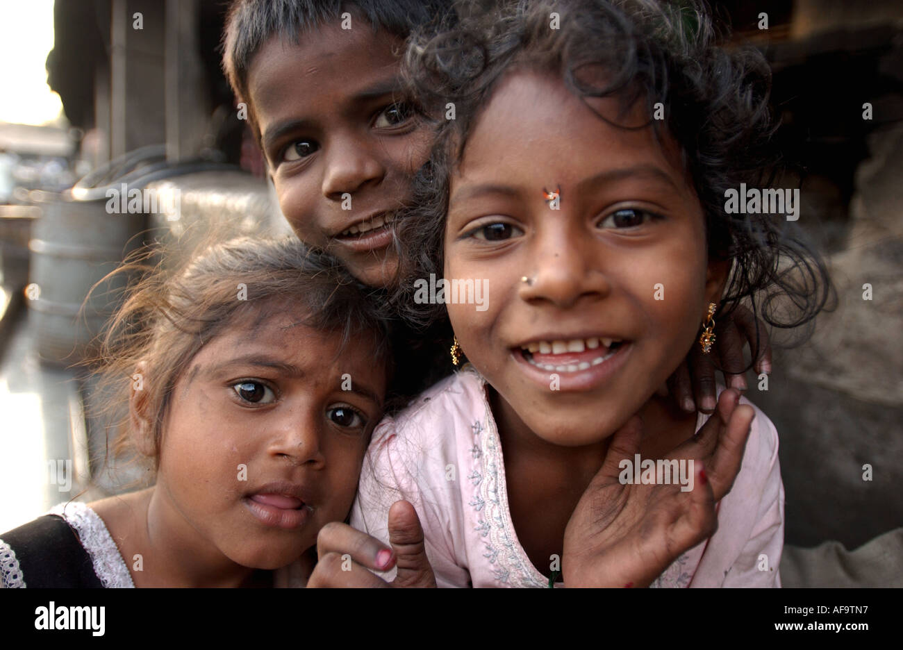 Street kids in Mumbai, India Stock Photo - Alamy