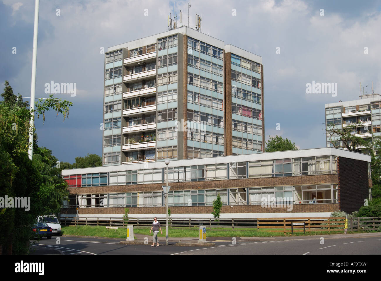 60s tower block hi-res stock photography and images - Alamy