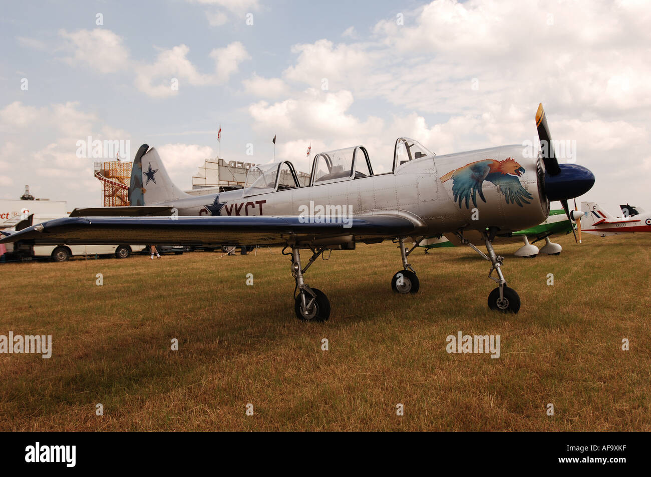 YAK 52 Yakovlev single engined plane registration number G YKCT at ...