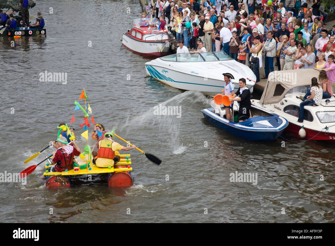 Maidstone River Festival on the River Medway in Kent, England, UK Stock ...