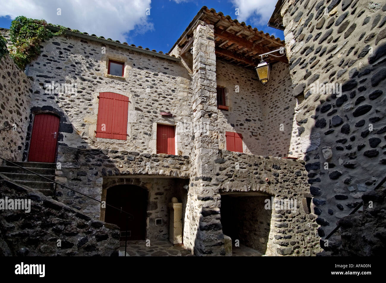 Gorges the Ardeche Gorges the Ardeche Church Alba La Roman France ...