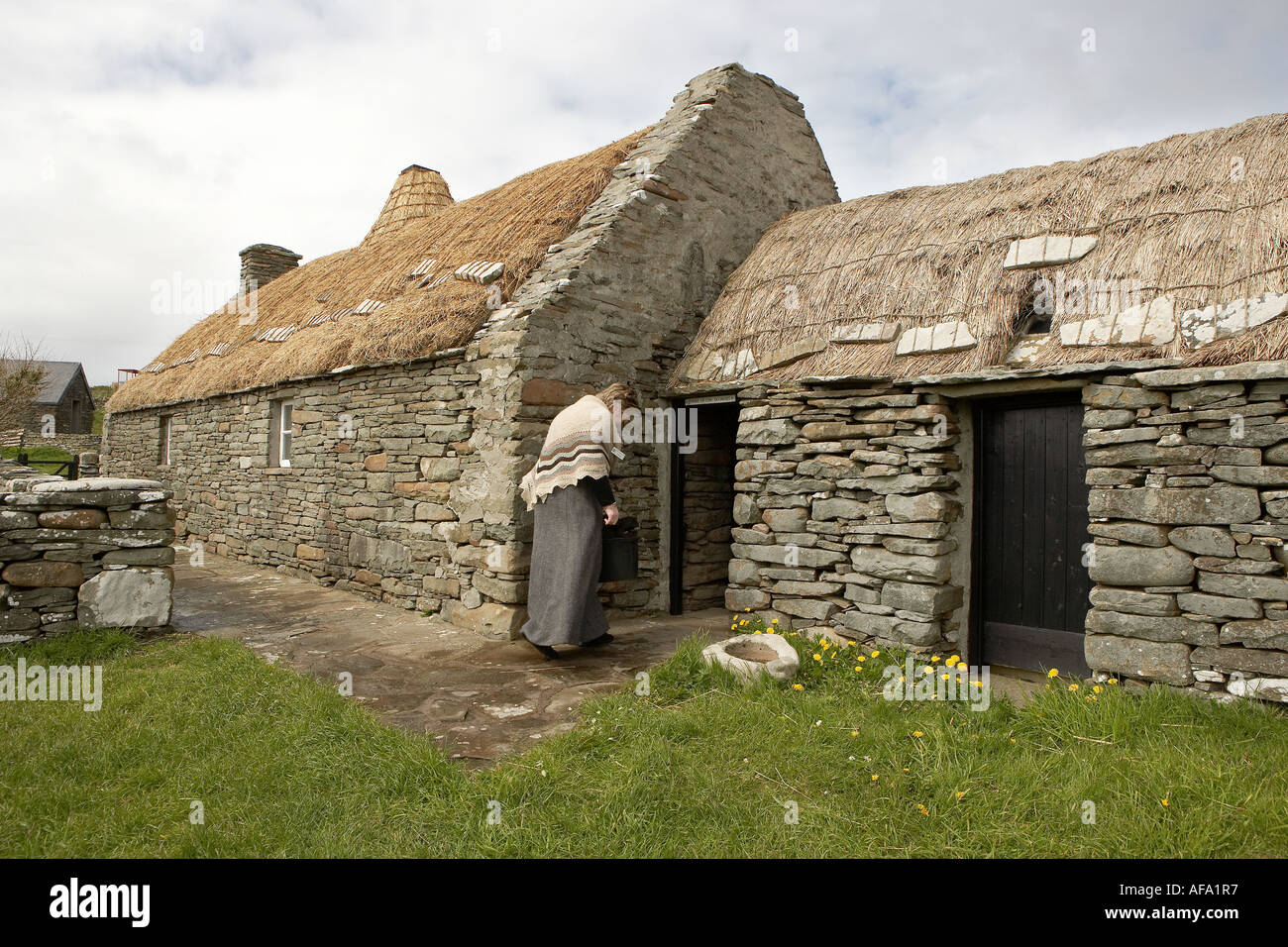 Traditional shetland croft house hi-res stock photography and images ...