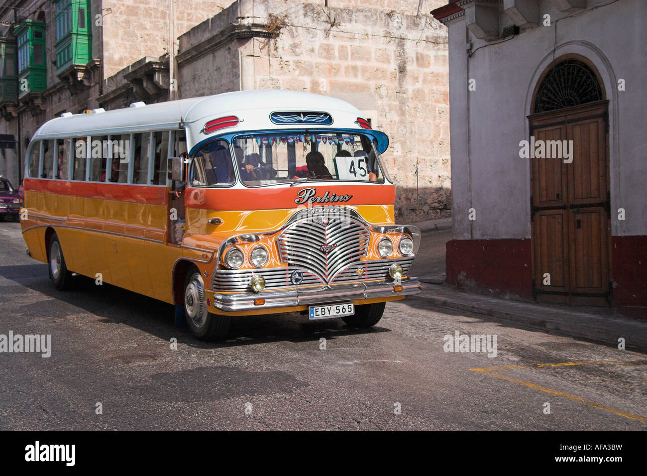 Classic Malta Bus High Resolution Stock Photography and Images - Alamy