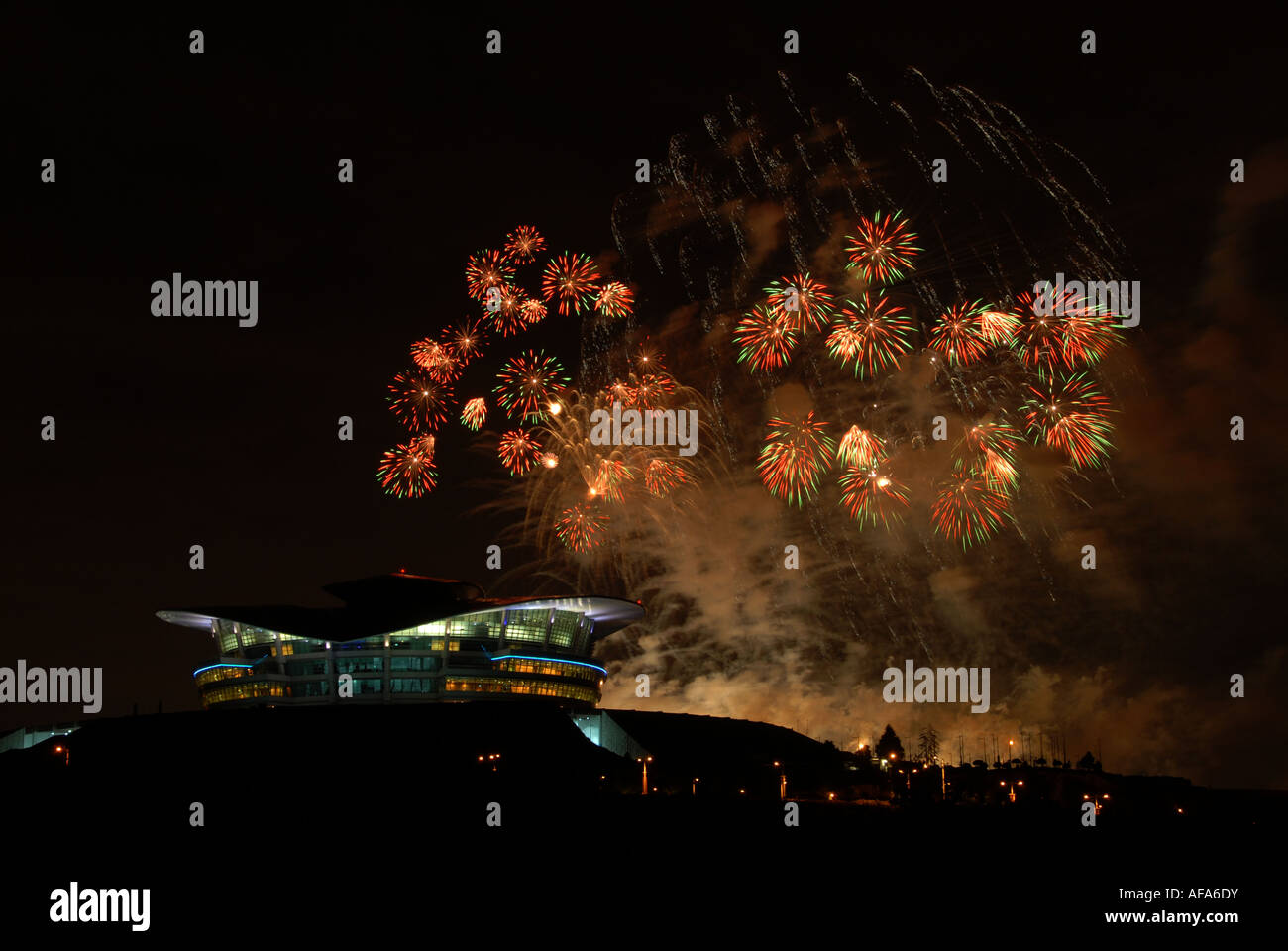 Fireworks at Putrajaya, Malaysia Stock Photo - Alamy