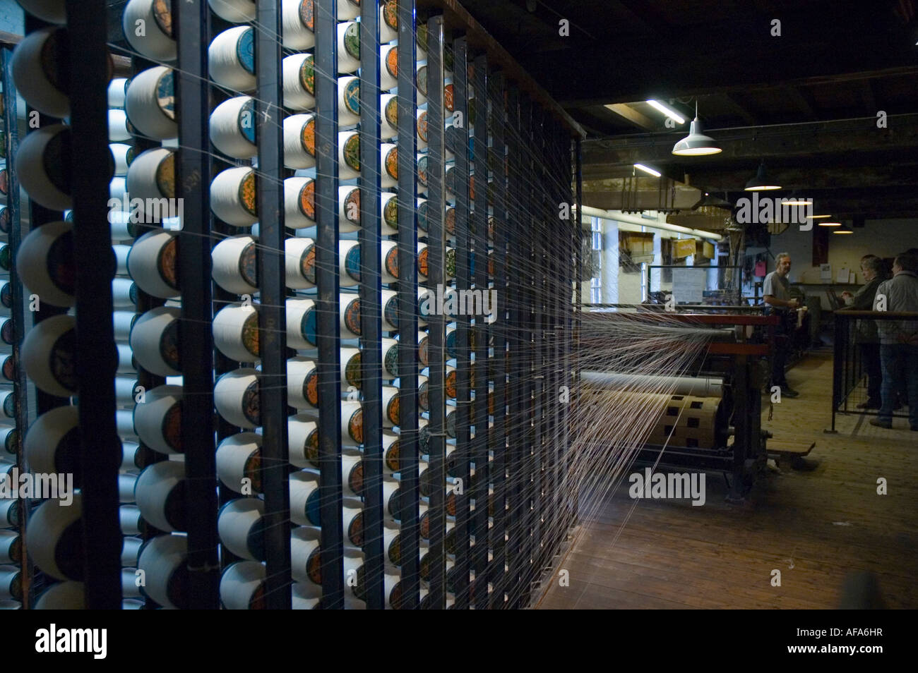 Cotton spinning machinery hi-res stock photography and images - Alamy