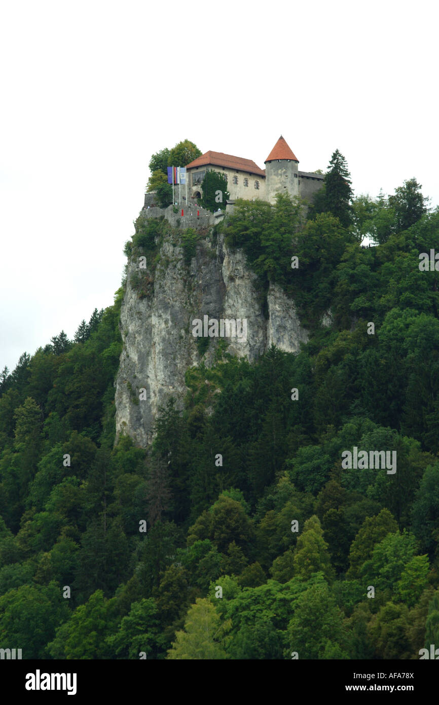 The Grad castle Bled Slovenia Stock Photo - Alamy