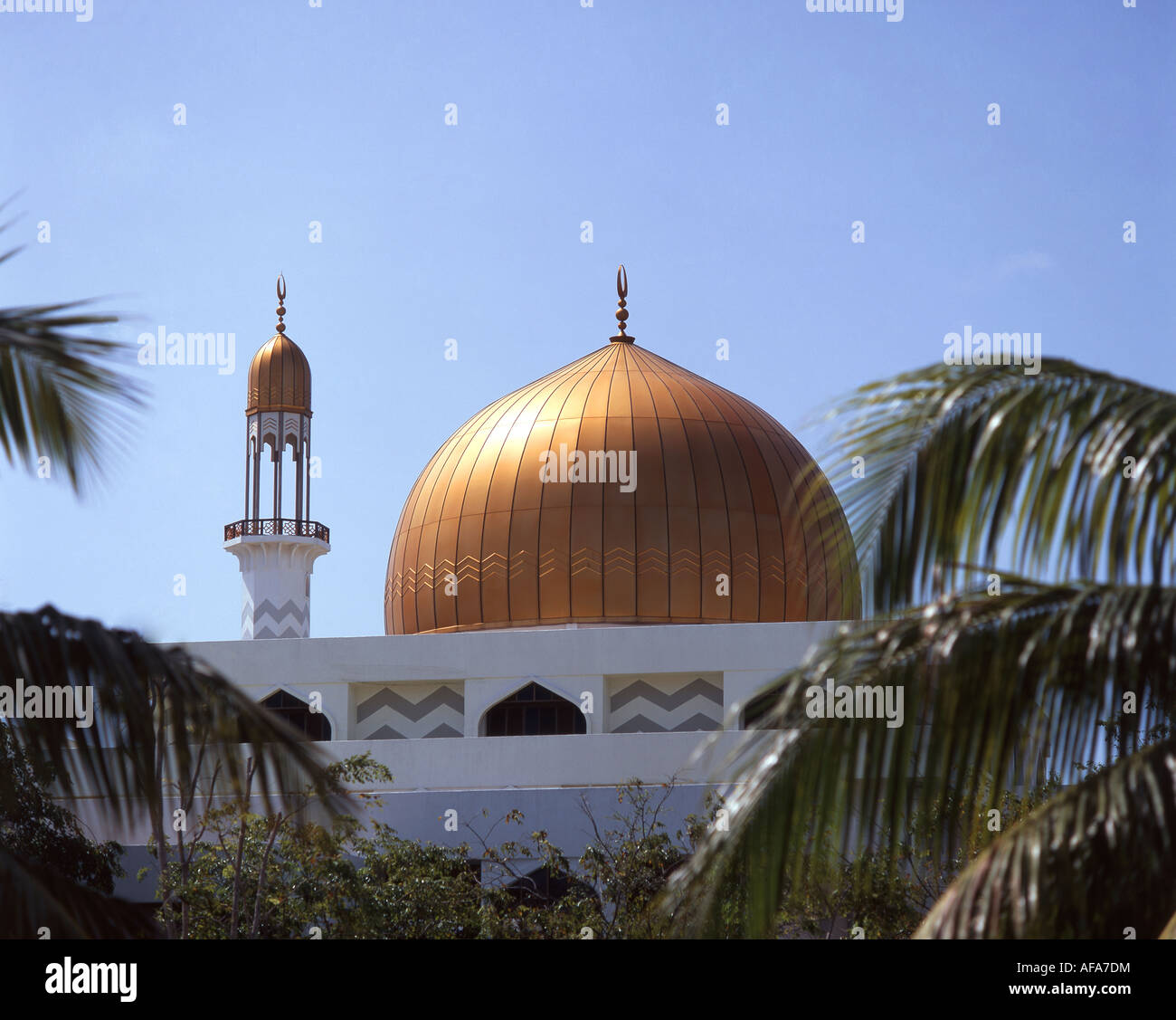 Grand Friday Mosque, Male, Kaafu Atoll, Maldives Stock Photo - Alamy