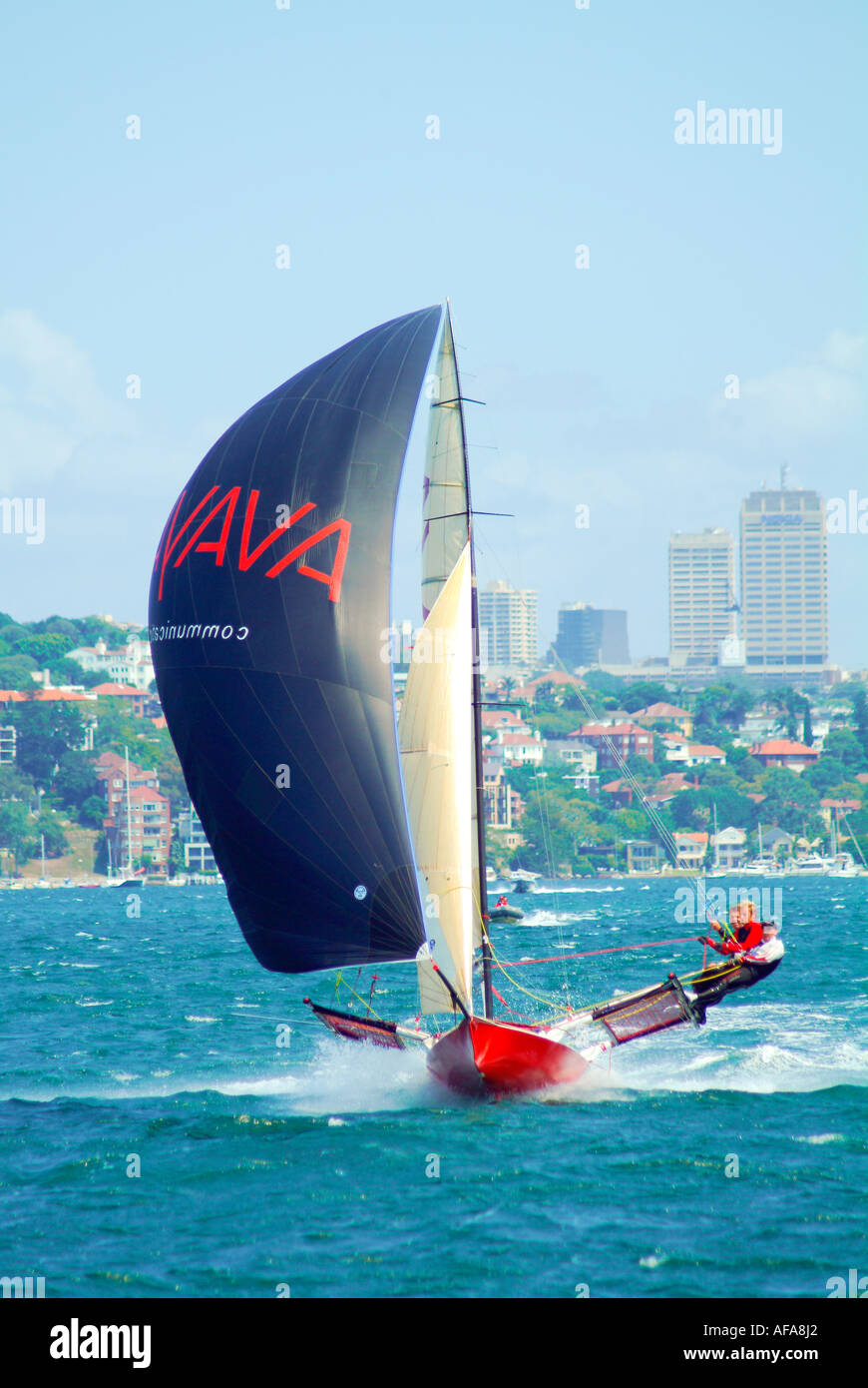 18 foot skiff sailing hi-res stock photography and images - Alamy