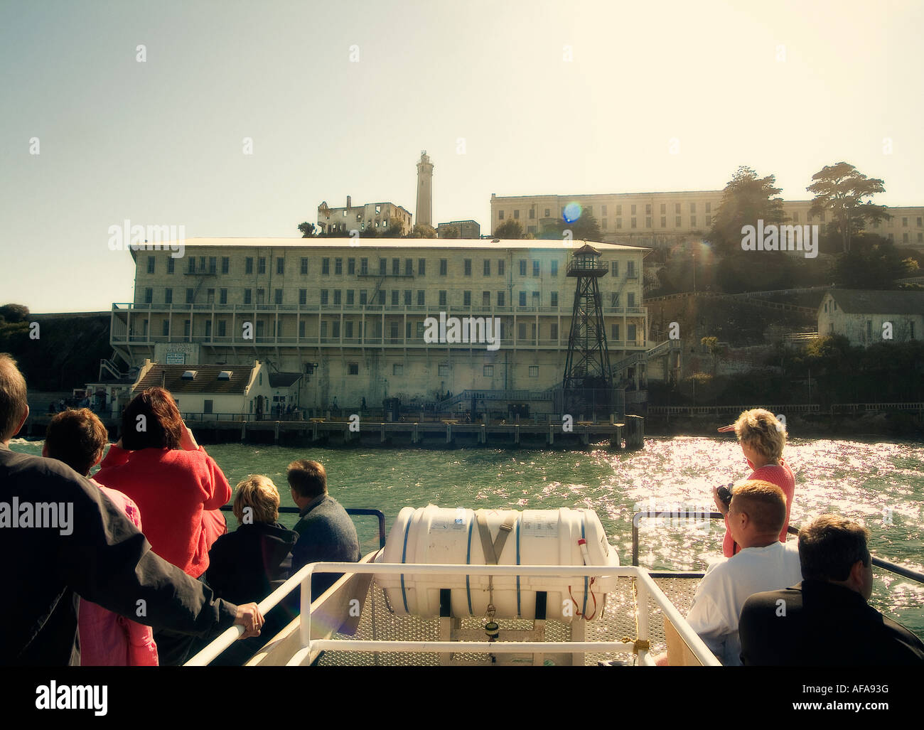 The Rock - Alcatraz Island (federal penitentiary from 1934-1963). San ...