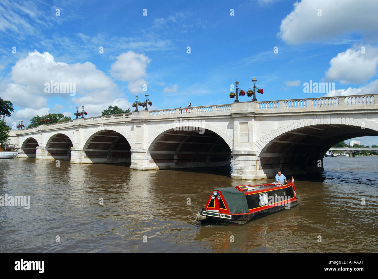 Kingston Bridge and Thames Riverside, Kingston upon Thames, Royal ...