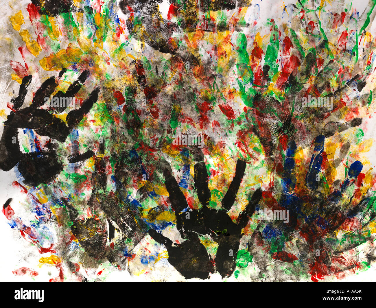 Handprints hi-res stock photography and images - Alamy