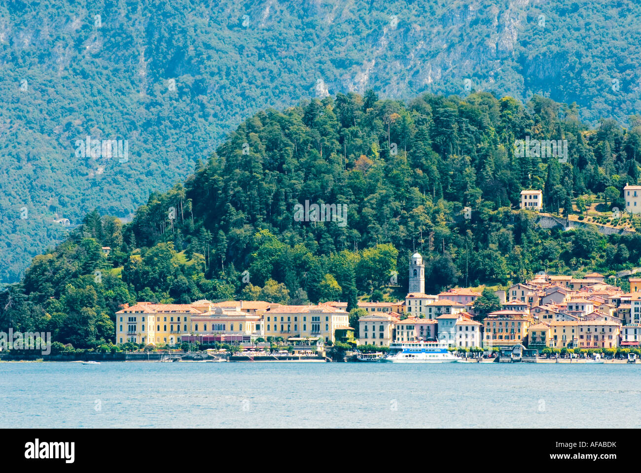 Town of Bellagio on Lake Como Italy Stock Photo - Alamy