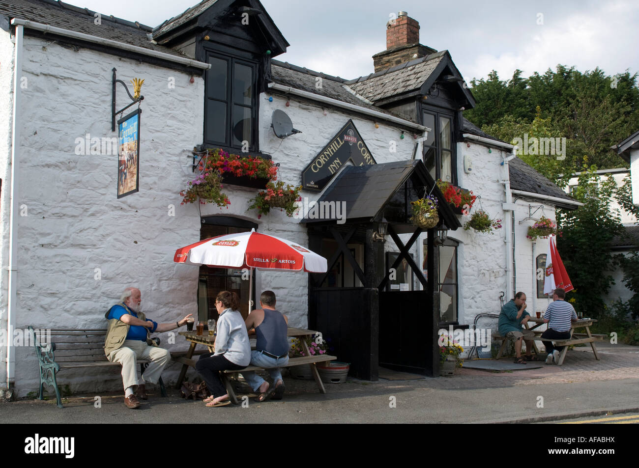 The cornhill inn rhayader hi-res stock photography and images - Alamy