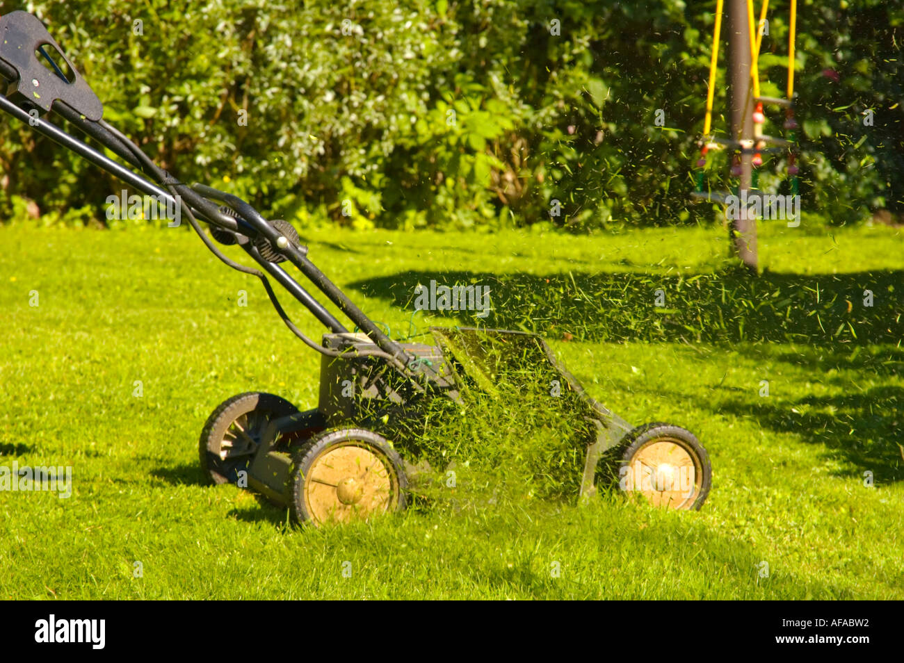 Lawnmower use hi-res stock photography and images - Alamy