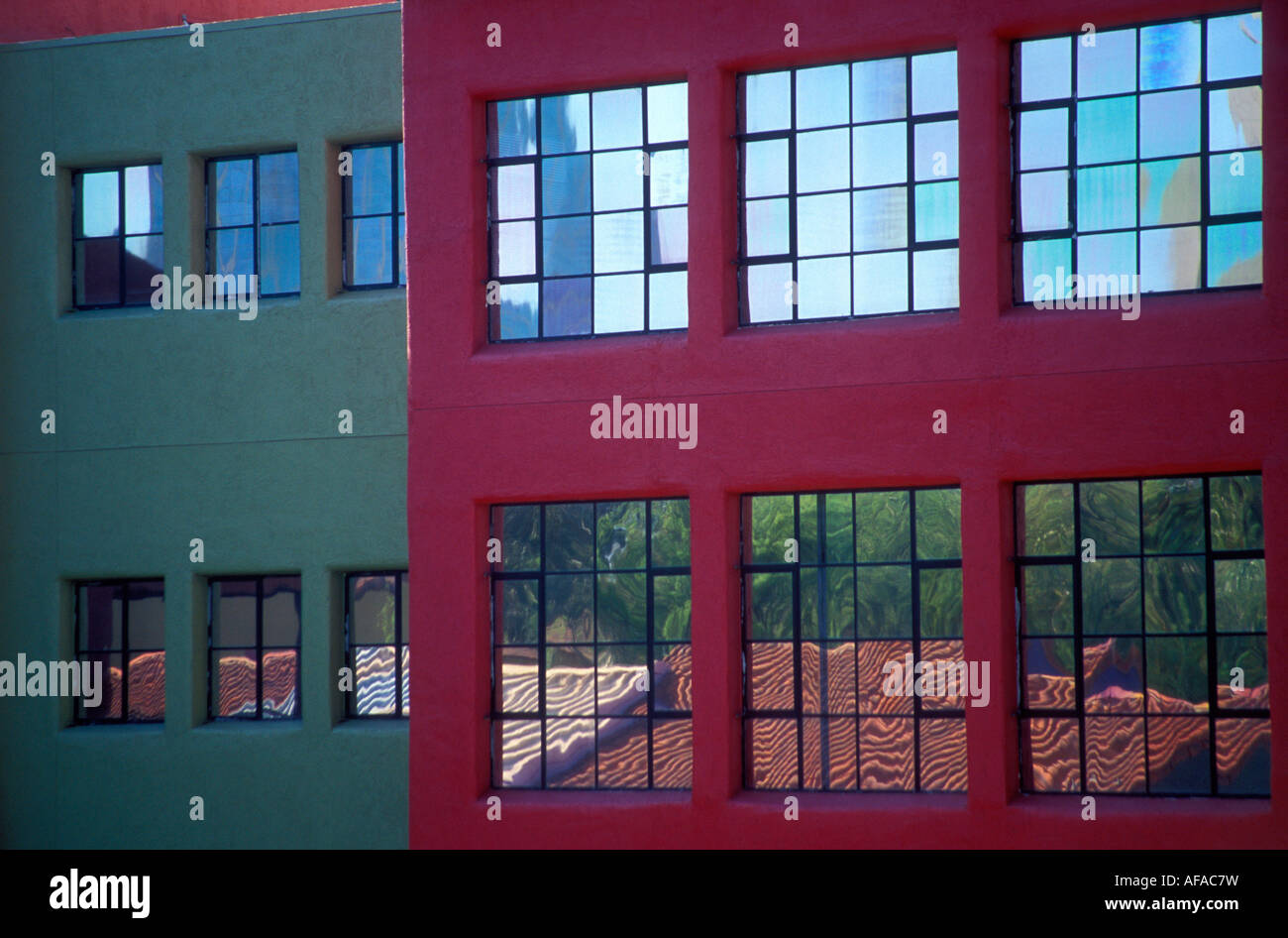 La Placita Village in Tucson Arizona is a colorful group of buildings ...