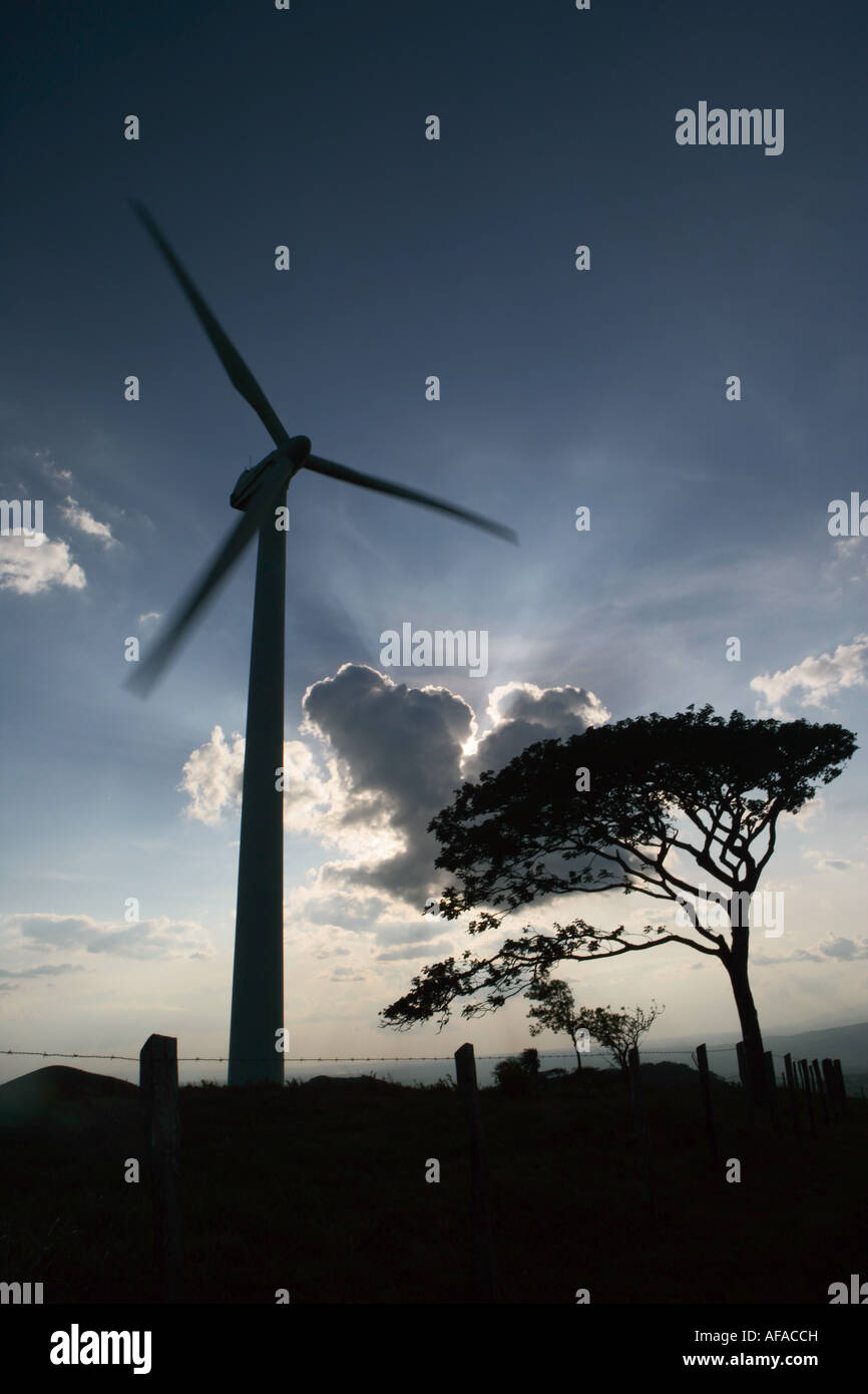 The Tierras Morenas wind farm, Costa Rica Stock Photo - Alamy