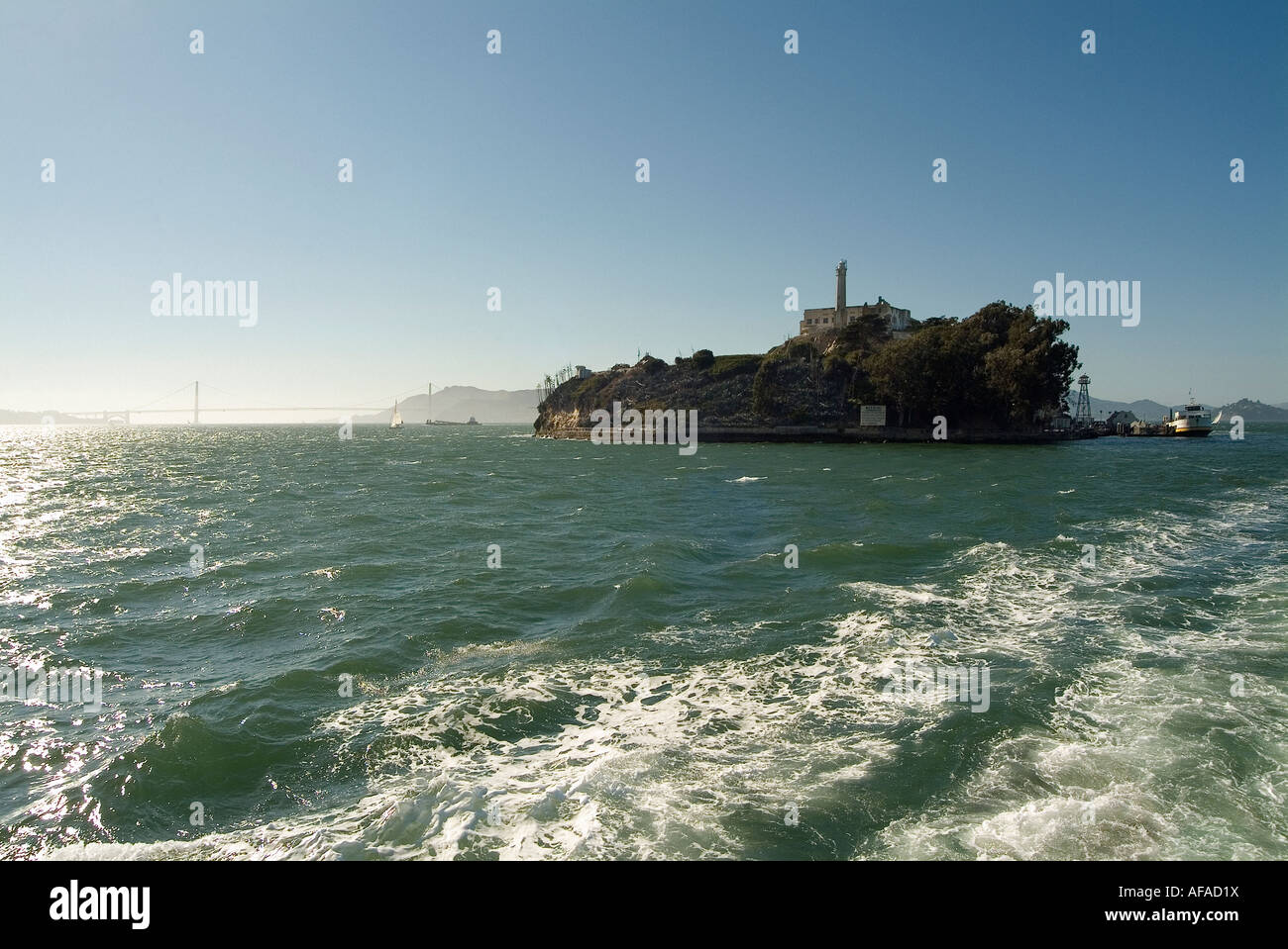 The Rock - Alcatraz Island (federal penitentiary from 1934-1963). San ...