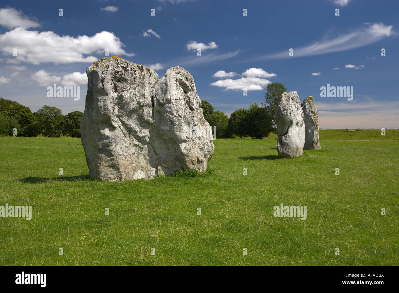 Avebury Megalithic Stone Circle, Avebury, England, UK Stock Photo - Alamy