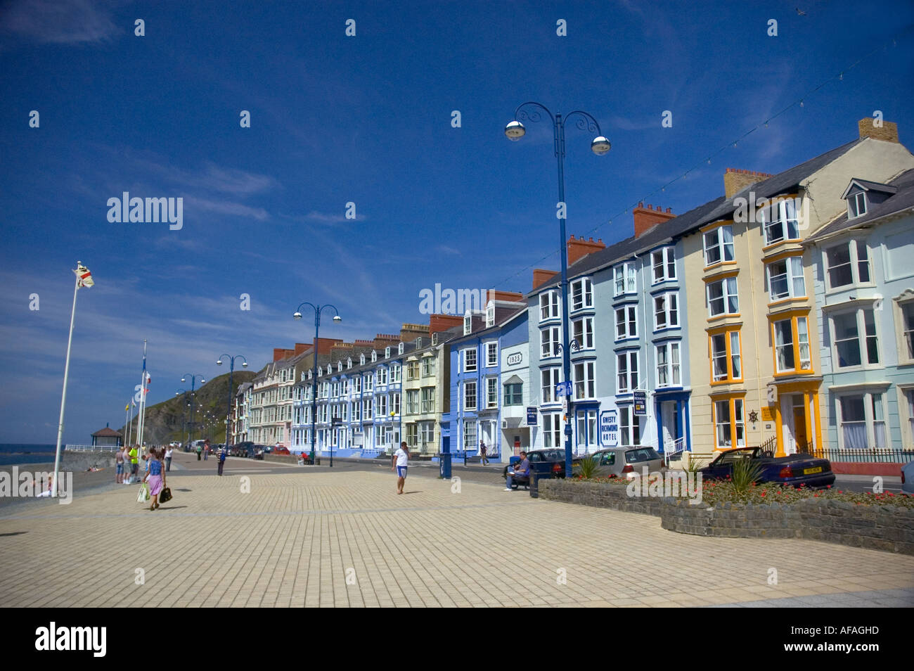 Summer aberystwyth hi-res stock photography and images - Alamy