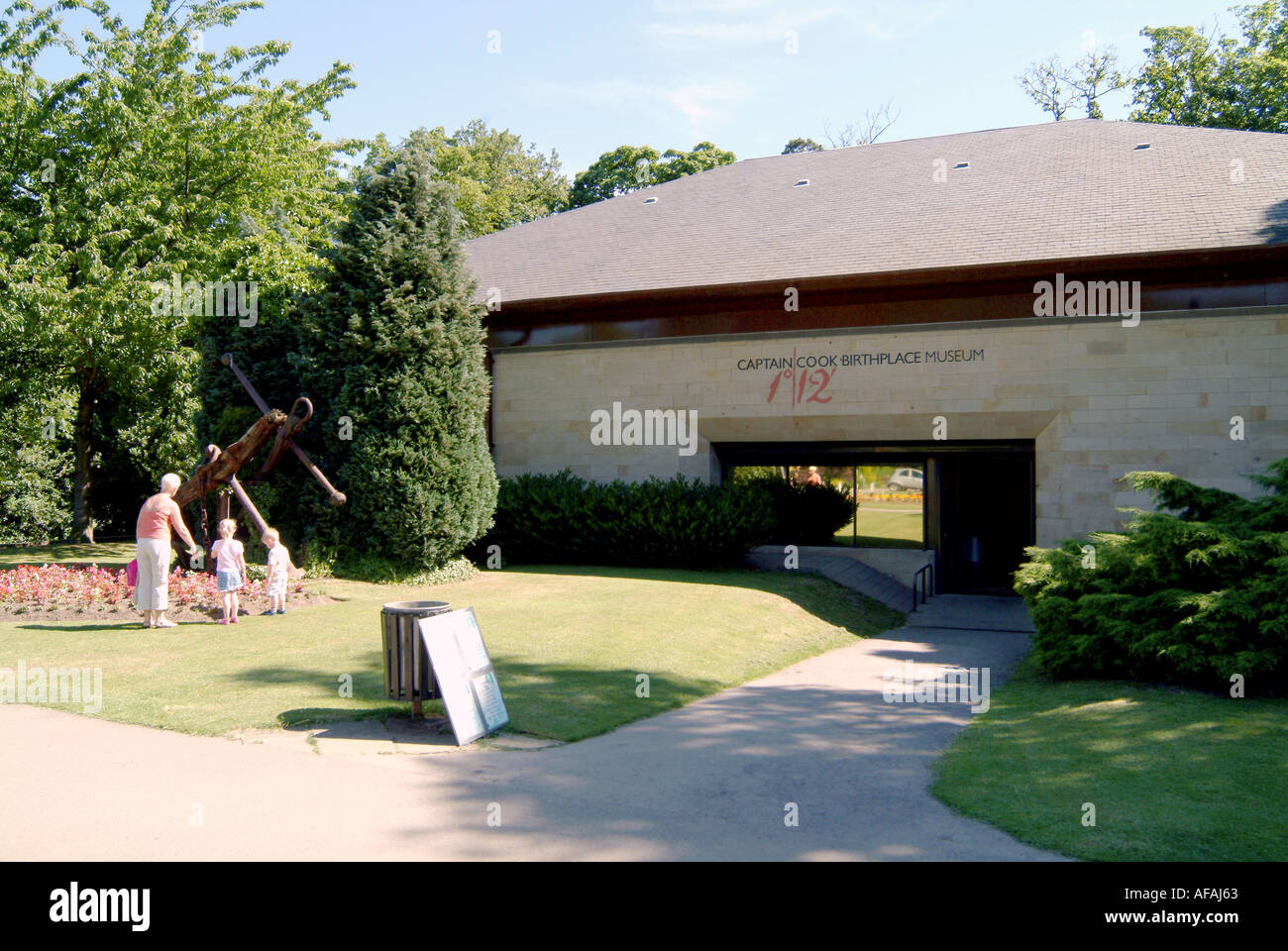 Captain Cook Birthplace Museum Marton North Yorkshire Stock Photo - Alamy