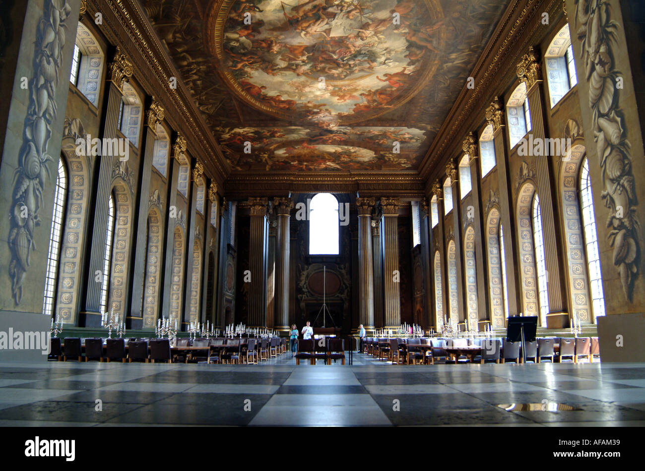 Painted Hall Old Royal Naval College Greenwich Stock Photo - Alamy Painted Hall Old Royal Naval College Greenwich Stock Photo - Alamy