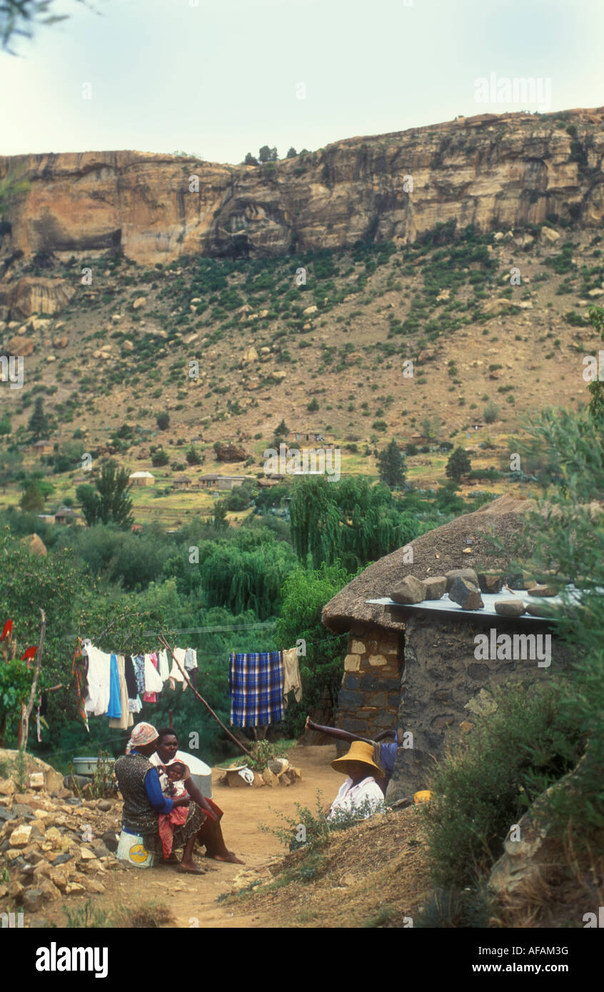 Family in lesotho hi-res stock photography and images - Alamy