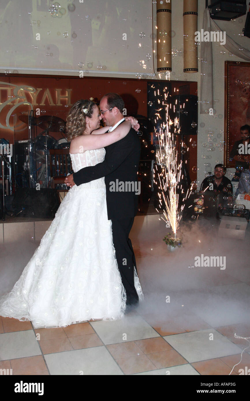 Orthodox wedding dancing couple Stock Photo - Alamy
