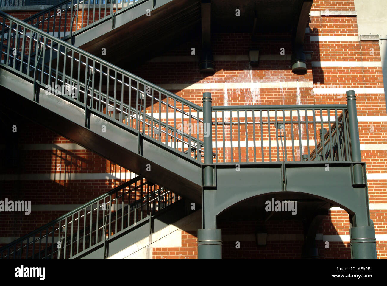 Modern stairway in the City of London Stock Photo - Alamy